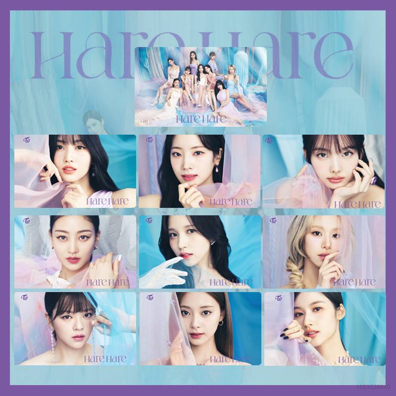 Ellen 10PCS/set TWICE Hare Hare LOMO card photo collection postcard IM ...