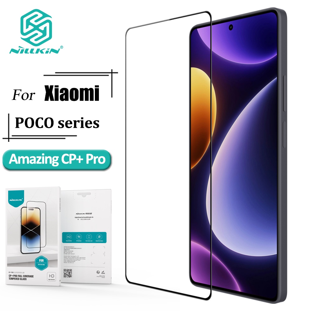 Nillkin 9H Explosion-Proof Tempered Glass For Poco F7 Pro F7 Ultra X7 ...