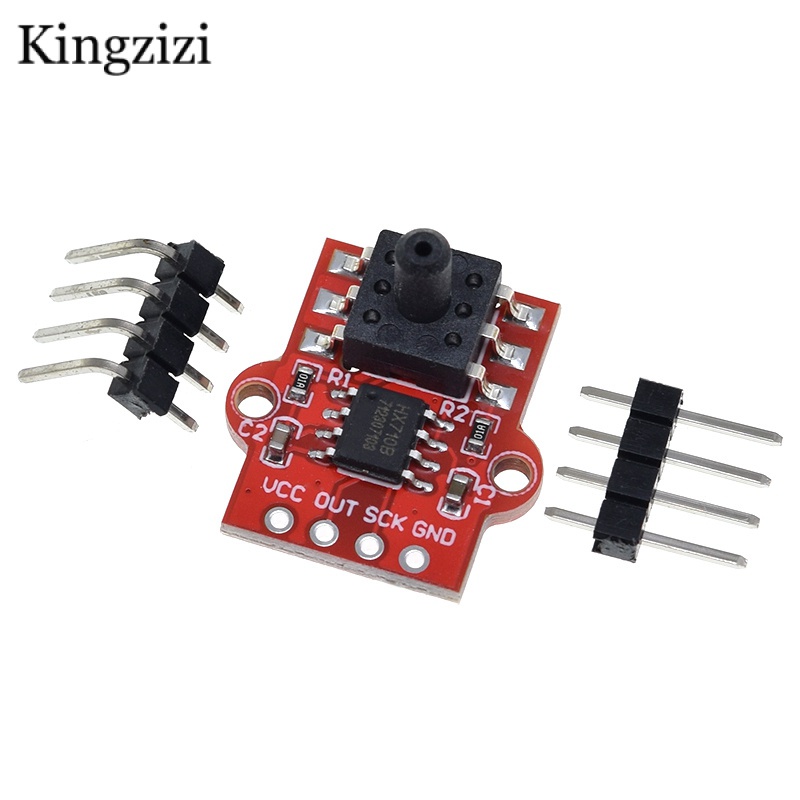 DC 3.3V 5V 0-40KPa Pressure Sensor Module Connect 2.5mm Soft Tube ...