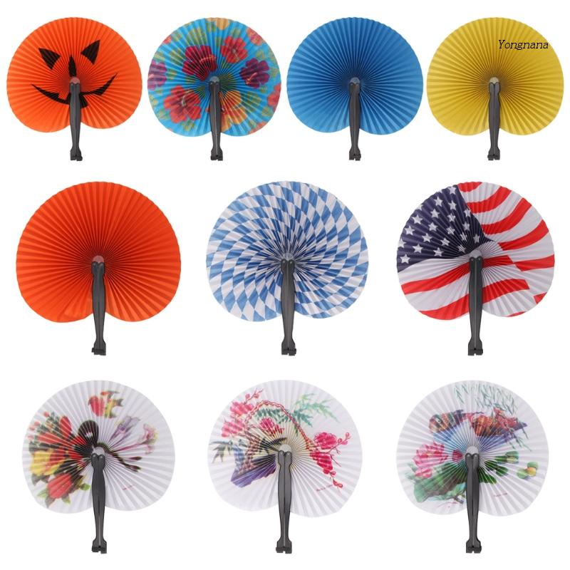 【CH*】 Hand Held Foldable Paper Fan For Children Themed Party Decoration ...