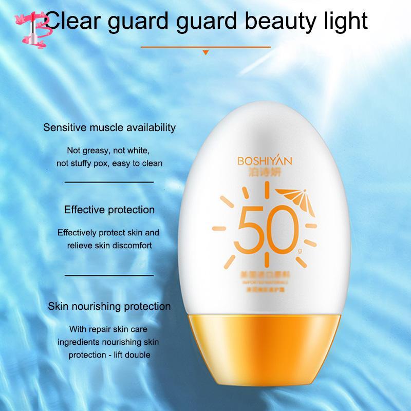 BOSHIYAN Sunscreen for Face SPF50 UV Isolation Cream Moisturizer ...