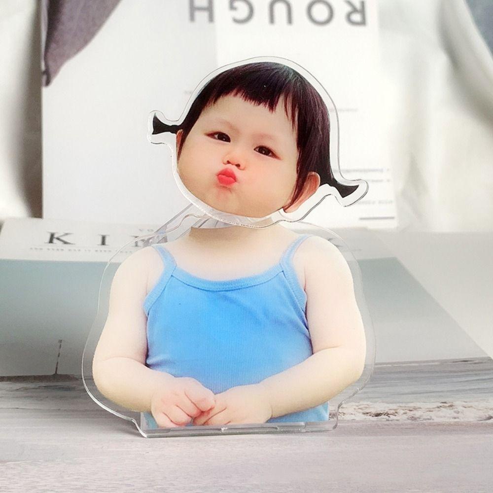 MIQUELPW tatan Moving Head Toy Acrylic New Year Gift Shaking Head ...