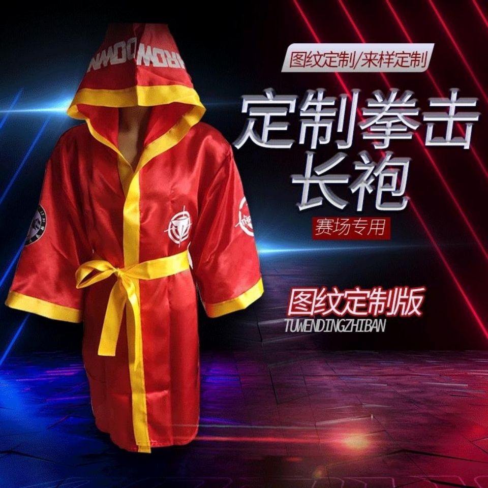Multi-specification Men Women Boxing Suit Boxing Fighting Robe Stage ...