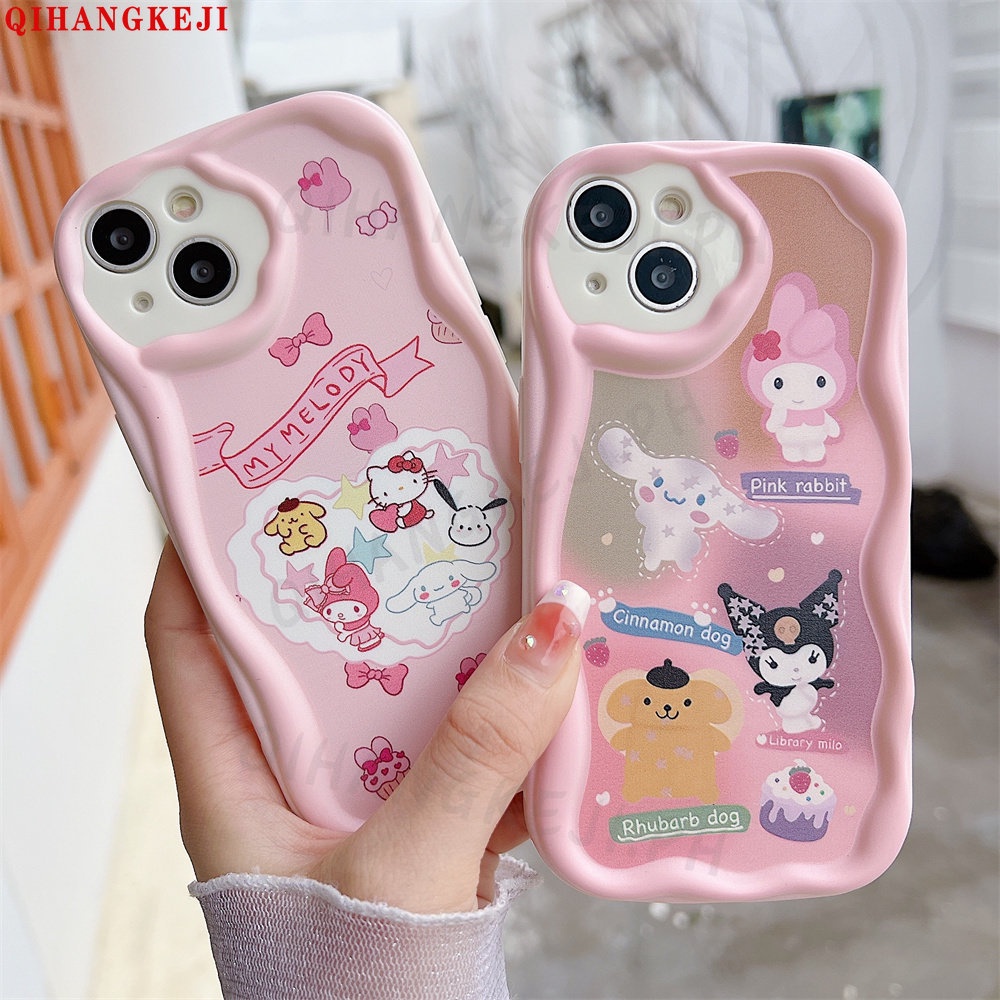 Casing Kuromi Party Phone Case For Samsung Galaxy A12 A23 A13 A14 A24 A34 A54 A02 A02S A03 A03S ...