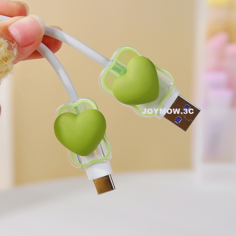 DIY “Love” Charging Cable Protector Cord Protector Compatible for ...
