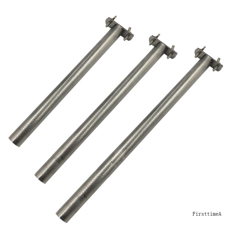 Fir Parrot Perch Stainless Steel Rod Stand with Rhombic Pattern for Pet ...
