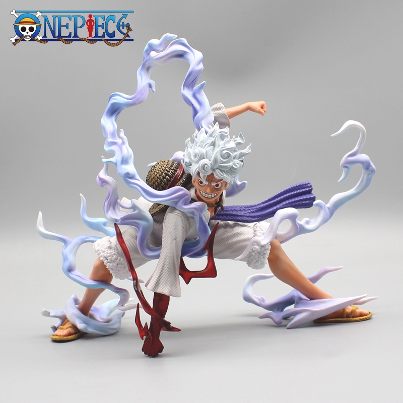 19cm One Piece Figures Luffy Anime Figures Sun-god Nika Action Figurine ...