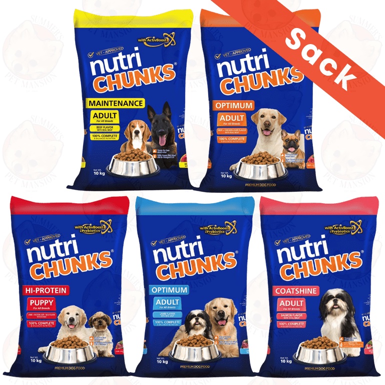 Nutri Chunks Dry Food- Sack (10kg) | Shopee Philippines