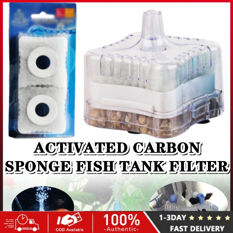 Mini Aquarium Filter Fish Tank Air Pump All Water Type Corner Filter ...
