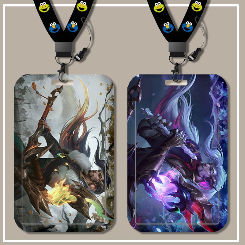 League of Legends LOL LOL Yaso Swordsman Card Holder Student Campus ID ...