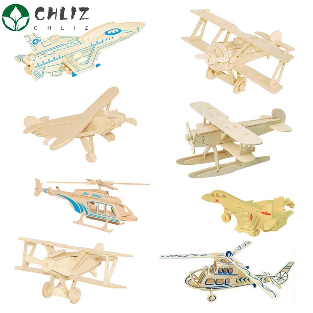 CHLIZ Model Airplane, DIY Handicraft Plane Puzzlekits, Model Toys Craft ...
