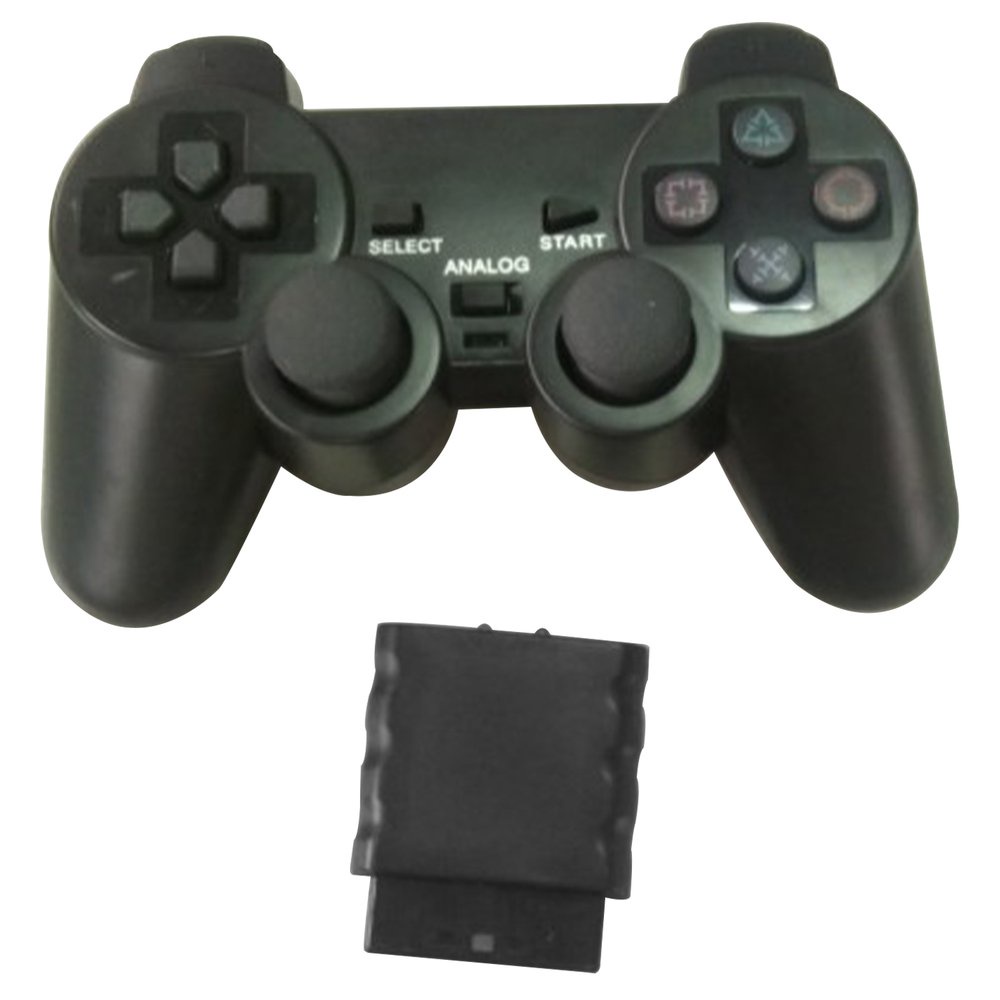 Wireless Gamepad 2.4G For Snoy PS2 Console Joystick Wireless Controller ...