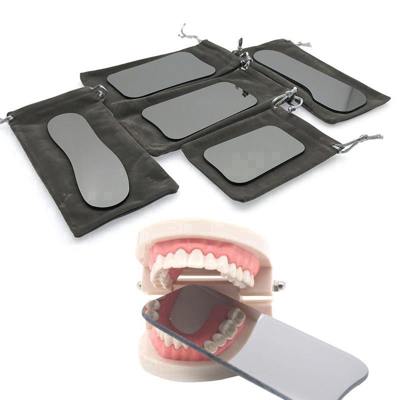 Dental Intraoral Photographic Glass Mirror Rhodium Occlusal 2-Side ...