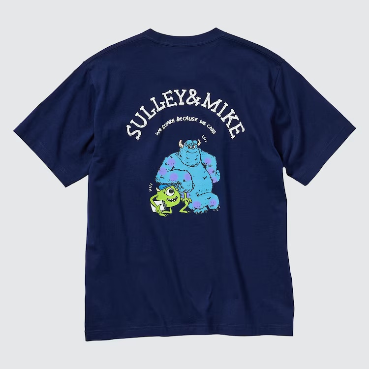 UNIQLO Men's/Women's (UT) PIXAR ART Printed T-shirt (Short Sleeve Pixar ...