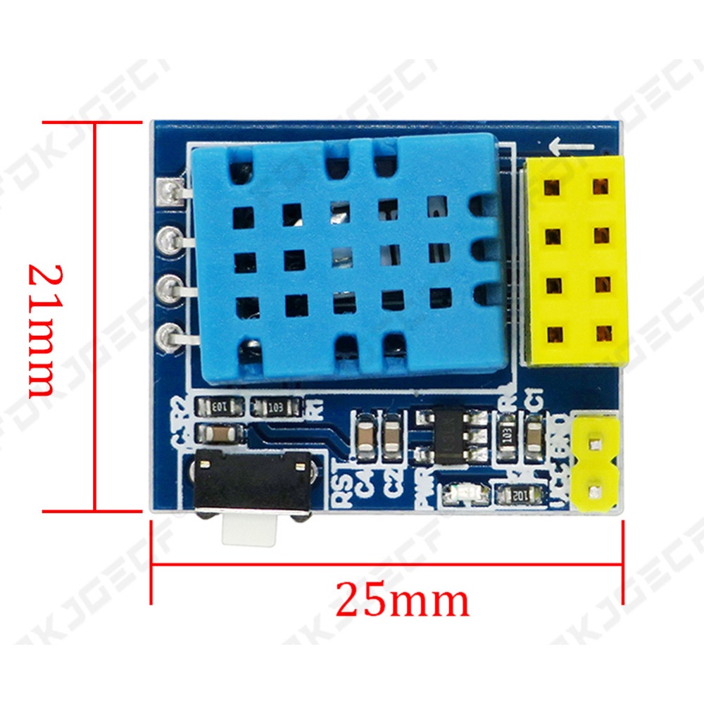 ESP8266 ESP-01 ESP-01S 5V WIFI Relay Module DHT11 Temperature Humidity ...