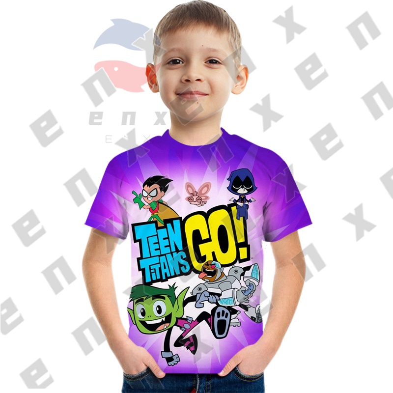 Teen Titans Go 3D Print Spring Summer Preppy Men/Women Street Clothes ...