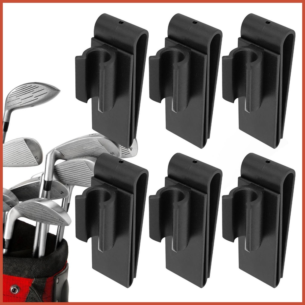Golf Club Organizer Clips 6pcs Portable Golf Bag Club Retainer Bag ...