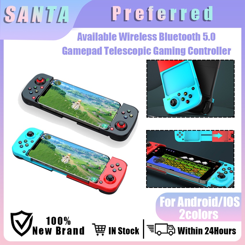 Wireless Bt 50 Stretchable Mobile Legends Cellphone Game Controller For Mobile Phone Android 3309