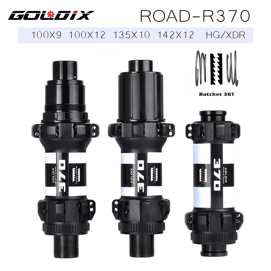 Goldix R370 Hub Gravel Road hubs Center Lock 28 Hole Quick Release ...