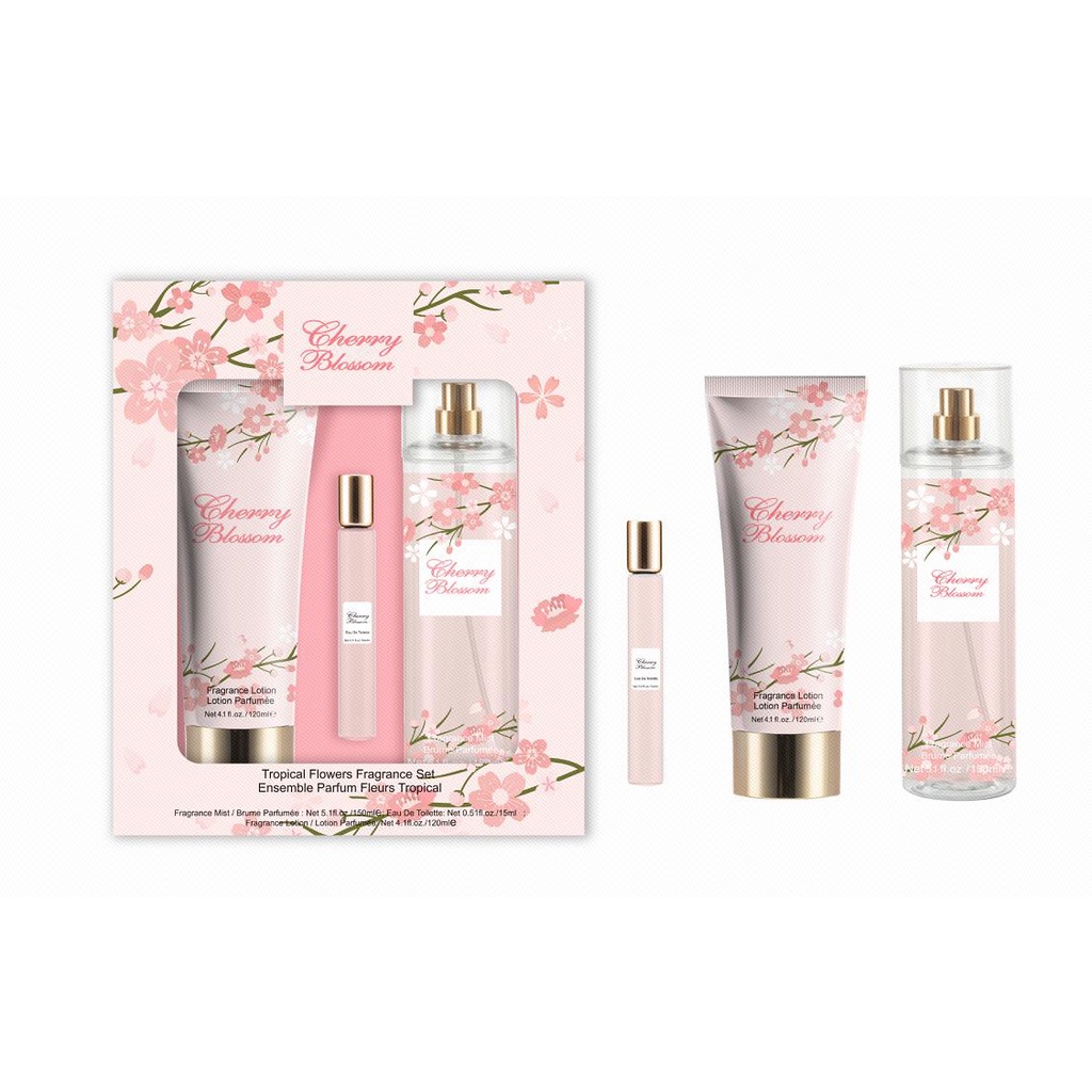 MINISO Cherry Blossom Fragrance Gift Set | Shopee Philippines