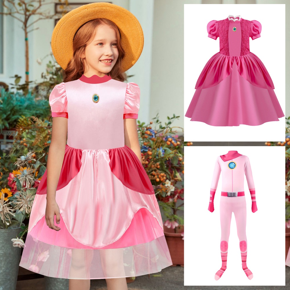 Halloween Children cosplay Costume Princess Brigitte Dress Lace Super ...