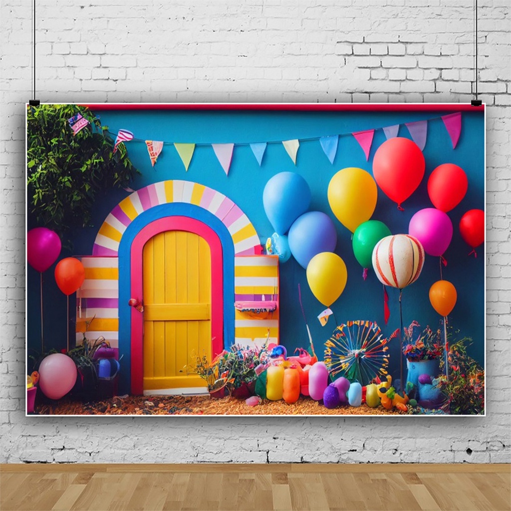 3D Backdrops For Girls Birthday Party Photographic Studio Backgrounds ...