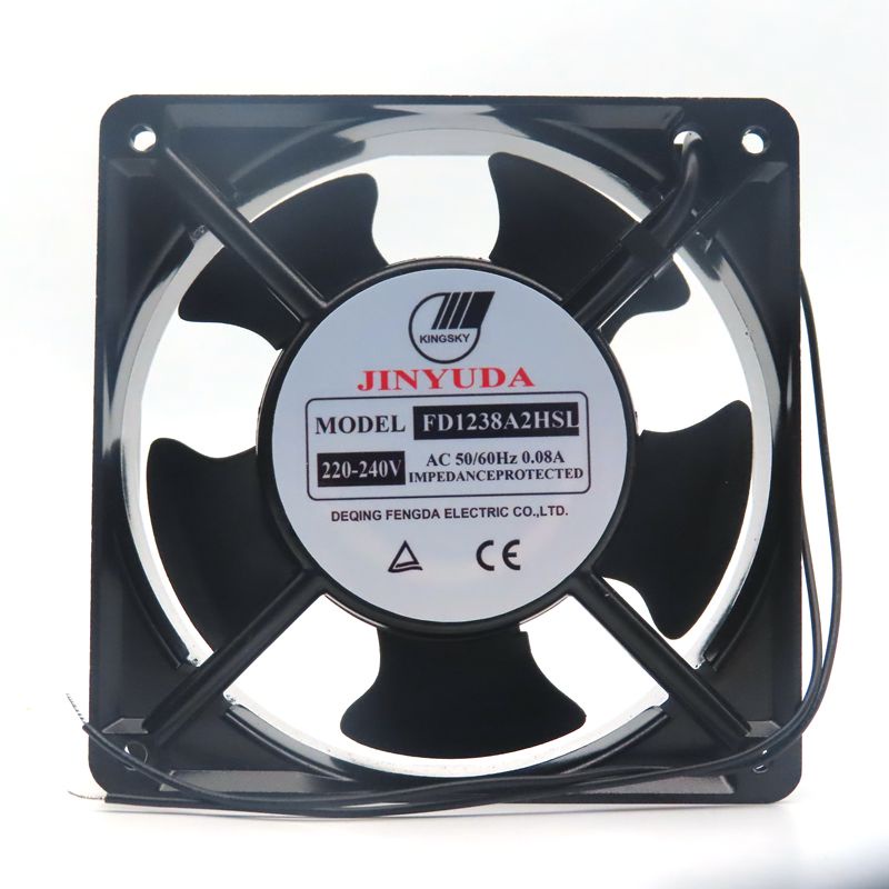 Brand New Ready Stock Cooling Fan JINYUDA FD1238A2HSL HBL 220V 12038 ...