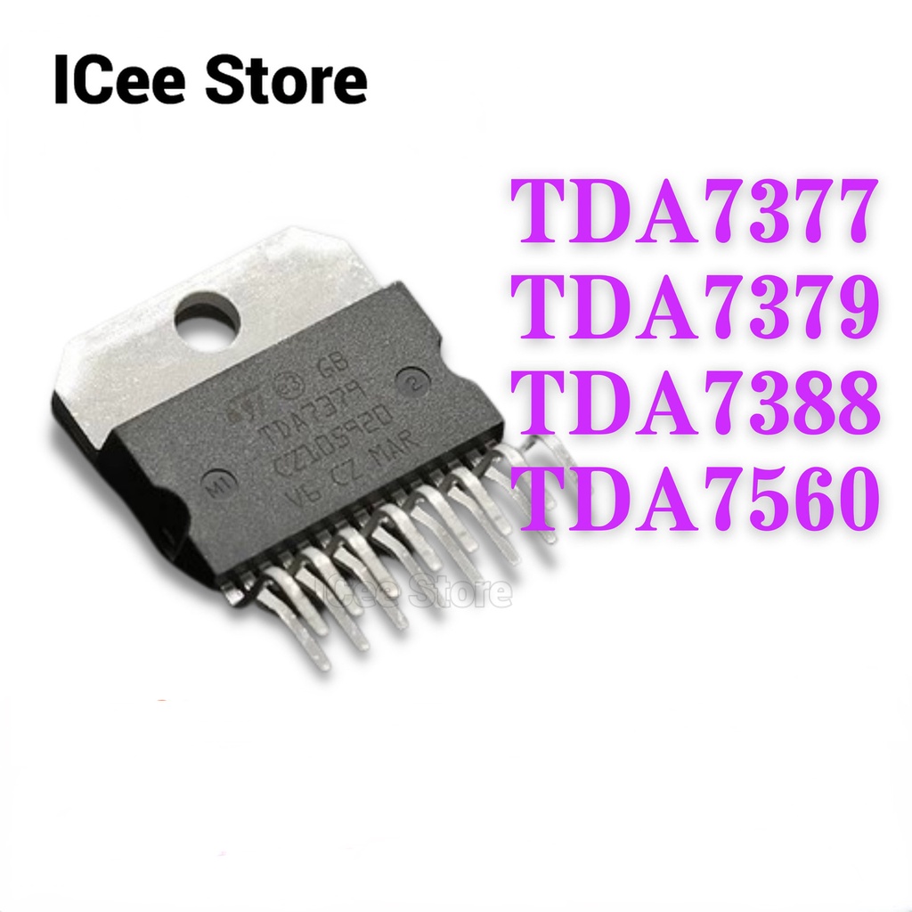 Original TDA7377 TDA7379 TDA7388 ZIP-15 TDA2009 7388 Power Amplifier IC ...