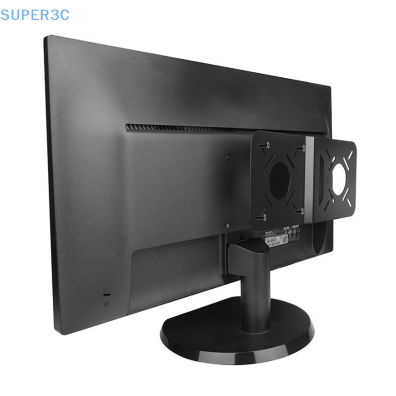 SUPER3C VESA Mount for Mini PC Mini-Host Hanging VESA Holder PC Monitor ...