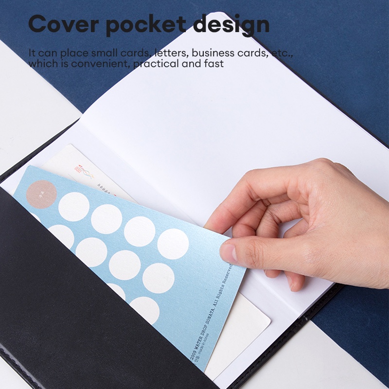 Deli Leather Notebook 80 Sheets 7901 | Shopee Philippines