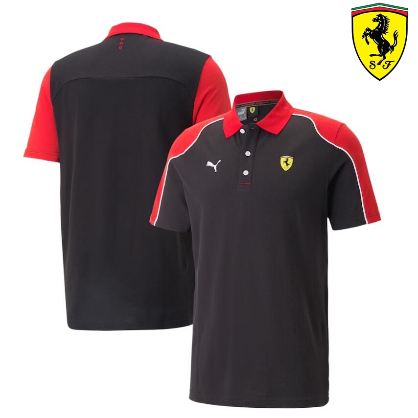 2023 Newest F1 Racing Suit + Scuderia Ferrari Team F1 Polo Shirt ...