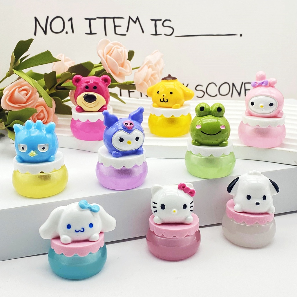 1PCS Luminous Sanrio Lamp with LED New 3D Charms for DIY | Shopee ...