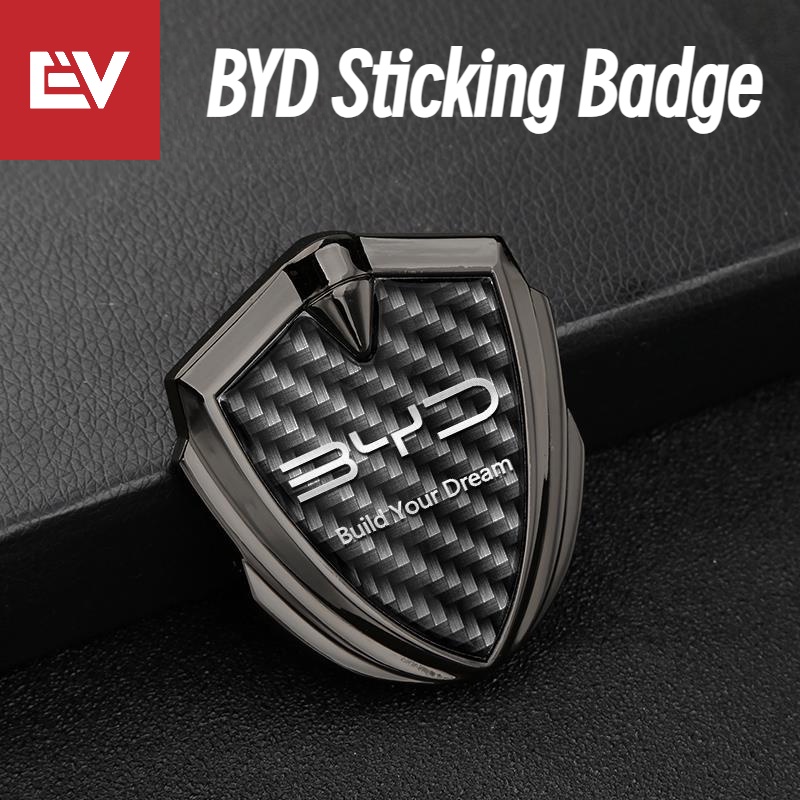 BYD Auto Logo Badge Sticking Easy Installation | Shopee Philippines