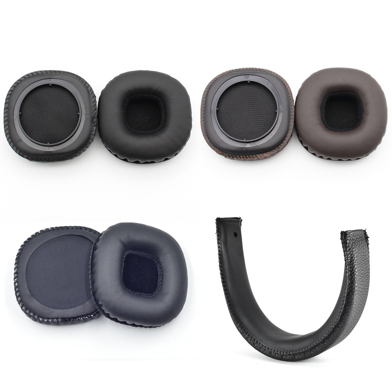 1 Pair Earpads for Marshall Mid Bluetooth / MID ANC Headphone Headband ...