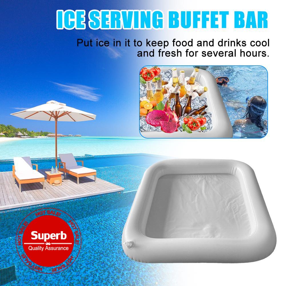 Inflatable Ice Serving Buffet Bar Food & Drinks Cooler Inflatable ...