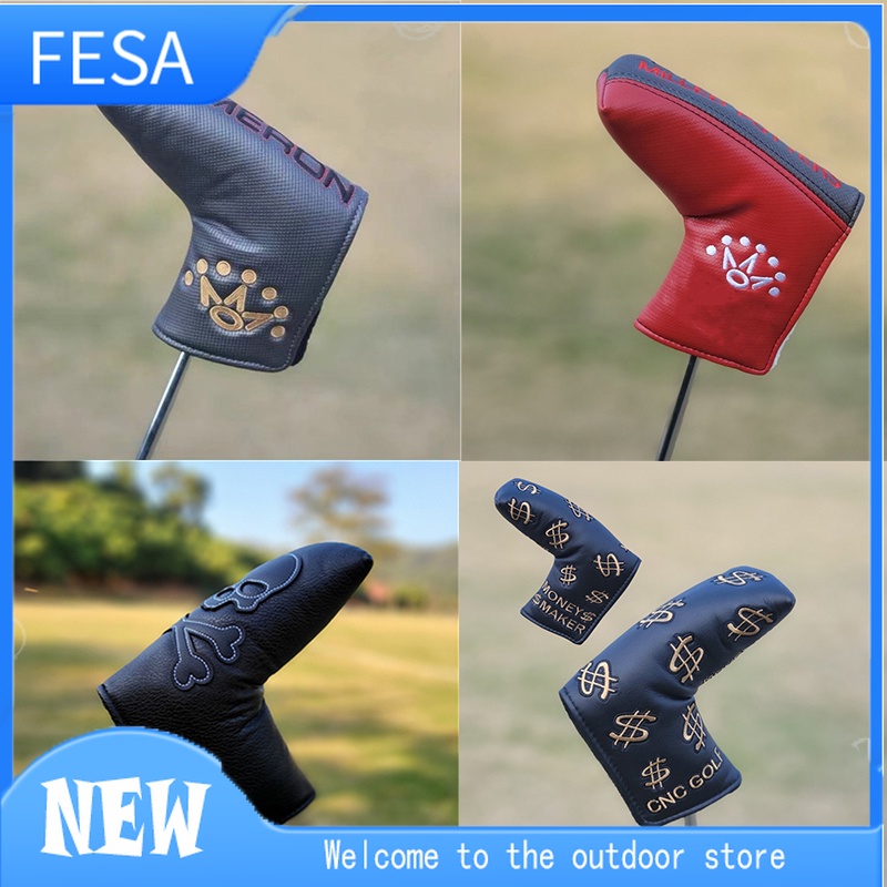 Many Styles Magnetic or Velco Golf Putter Cover Golf Club Head Covers ...
