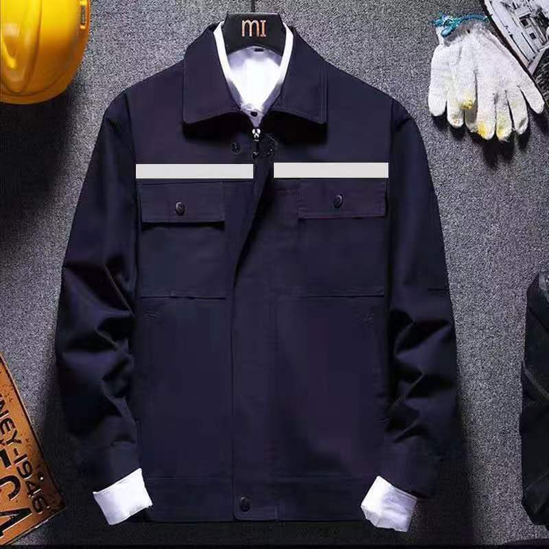 Safety Jacket Long Sleeve Work Men Women Safe Jacket Reflector ...