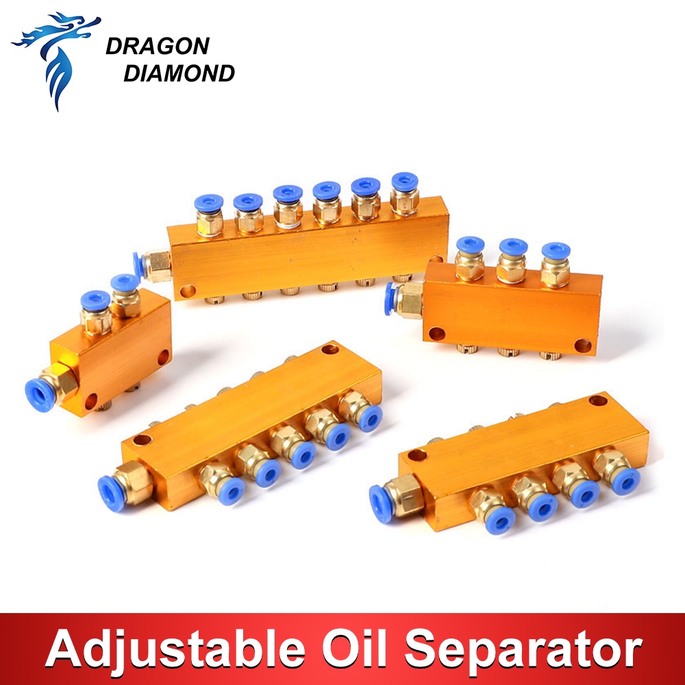 Dragon Diamond 2/3/4/5/6 Way Adjustable Oil Distributor Output Suitable ...