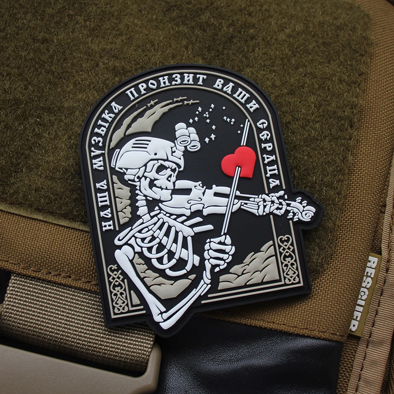 【Customized 】 Russian Smola313 Wagner PVC Skull Note Legion Morale Seal ...