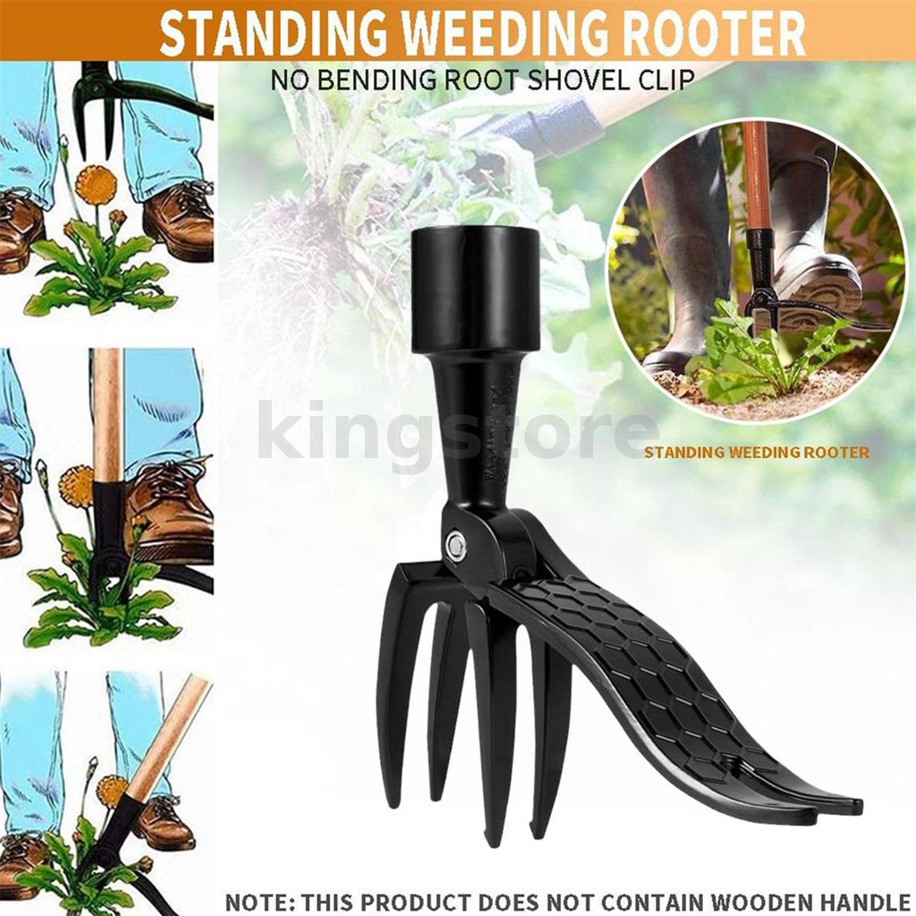 Claw Weeder the Stand Up Weed Puller Tool Root Remover Replacement Foot ...
