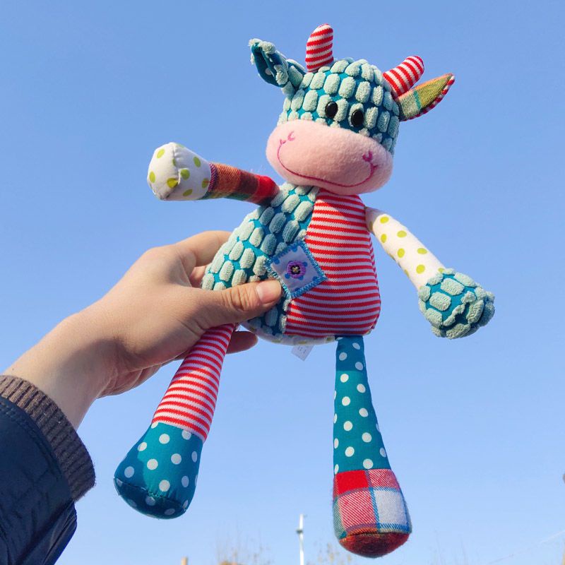 Calf Doll Baby Soothing Plush Toy Ragdoll Cute Lamb Doll Sleeping Hug ...