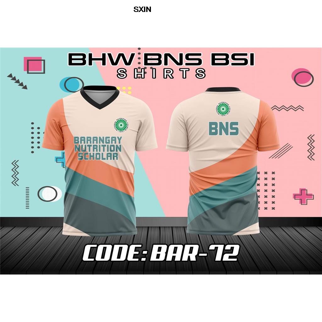 New BHW BNS BSI Tshirt for Men and Woman Jersey Sublimation T-shirts ...