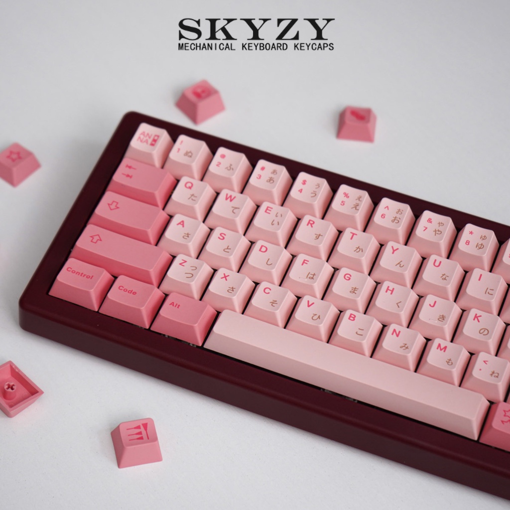 Anya Keycaps Cherry Profile PBT Dye Sub Mechanical Keyboard Keycap ...