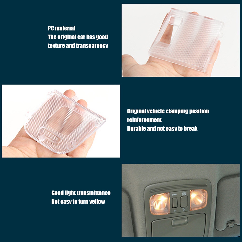 Auto Map Reading Light Cover Dome Lamps Caps for Toyota Gen 6 Camry ...