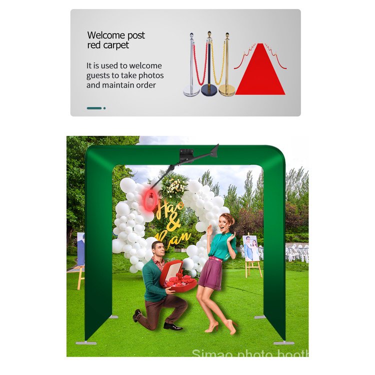 Automatic Photo Booth Magical Selfie 360 Degree Overhead Spinning 360 ...