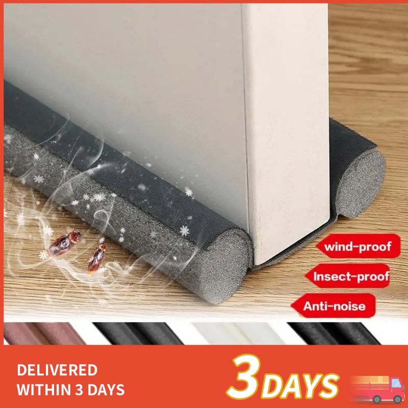 Adjustable Door Bottom Seal Strip Weatherstrip Under Door Draft Stopper ...