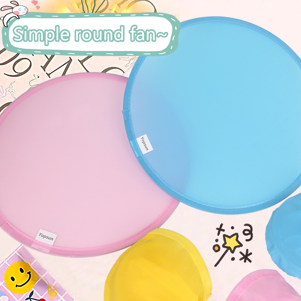 Blank Sublimation Round Fan Printable Foldable (100pcs) High Quality ...