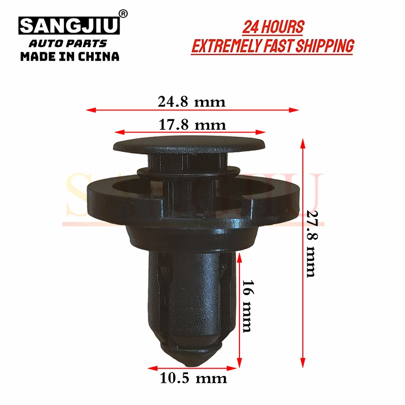 50Pcs Clips Rocker Moulding Compatible With For Subaru B9 Tribeca ...
