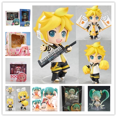 Nendoroid Hatsune Miku Kagamine Len 190 Kagamine Rin189 Q VersionChange ...