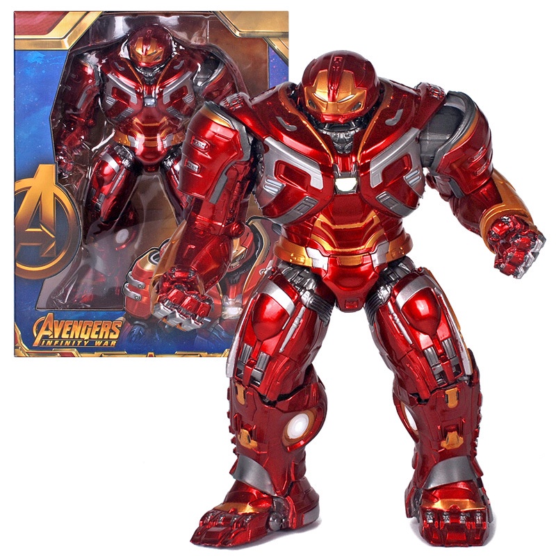 Avengers Hulkbuster with Led Light Figure Transformer Super Hero Action ...